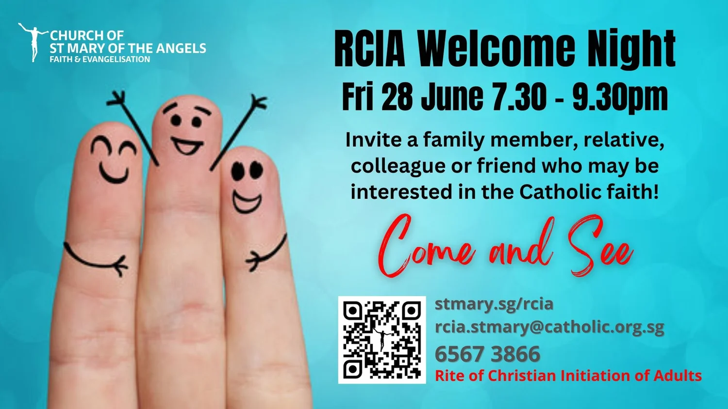 RCIA — Church of St Mary of the Angels, Singapore