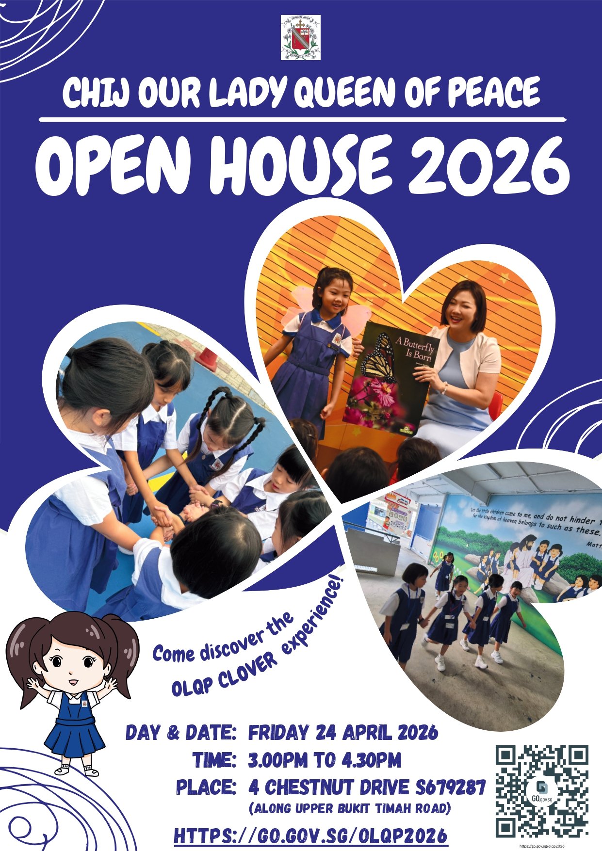 CHIJ Our Lady Queen of Peace Open House 2026 — Church of St Mary of the ...