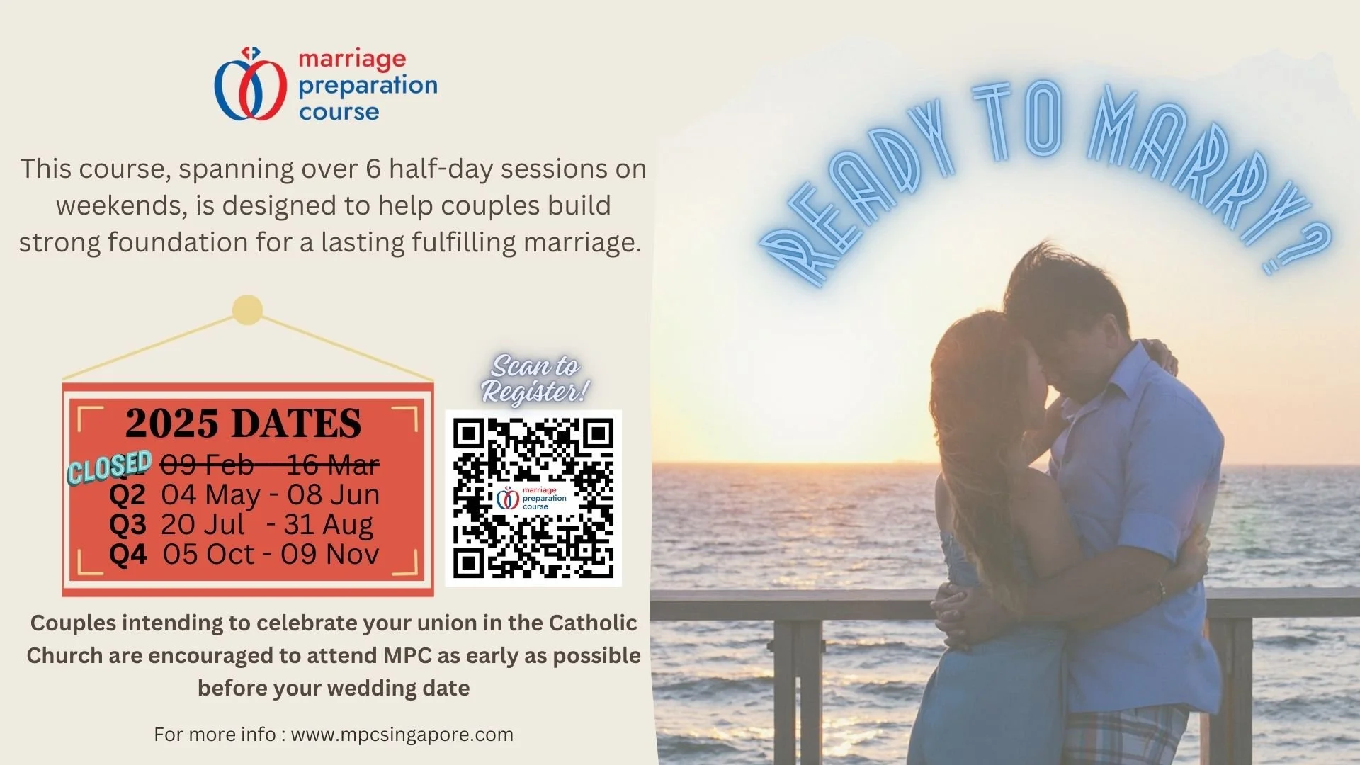 2025 Marriage Preparation Course (MPC) — Church of St Mary of the ...