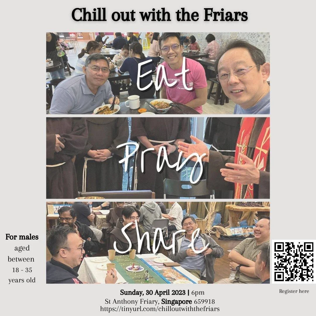 Chill out with the Friars — Church of St Mary of the Angels, Singapore