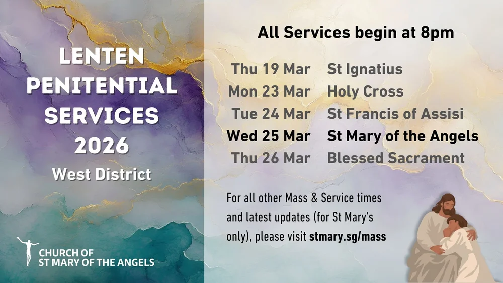 Lenten Penitential Services 2026 for West District — Church of St Mary ...