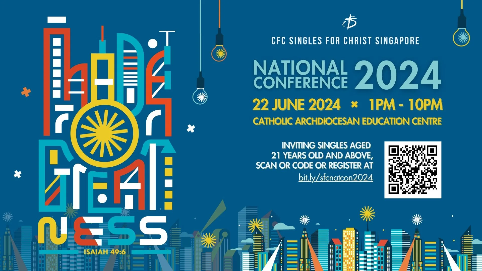 Singles for Christ (SFC) National Conference 2024 — Church of St Mary ...