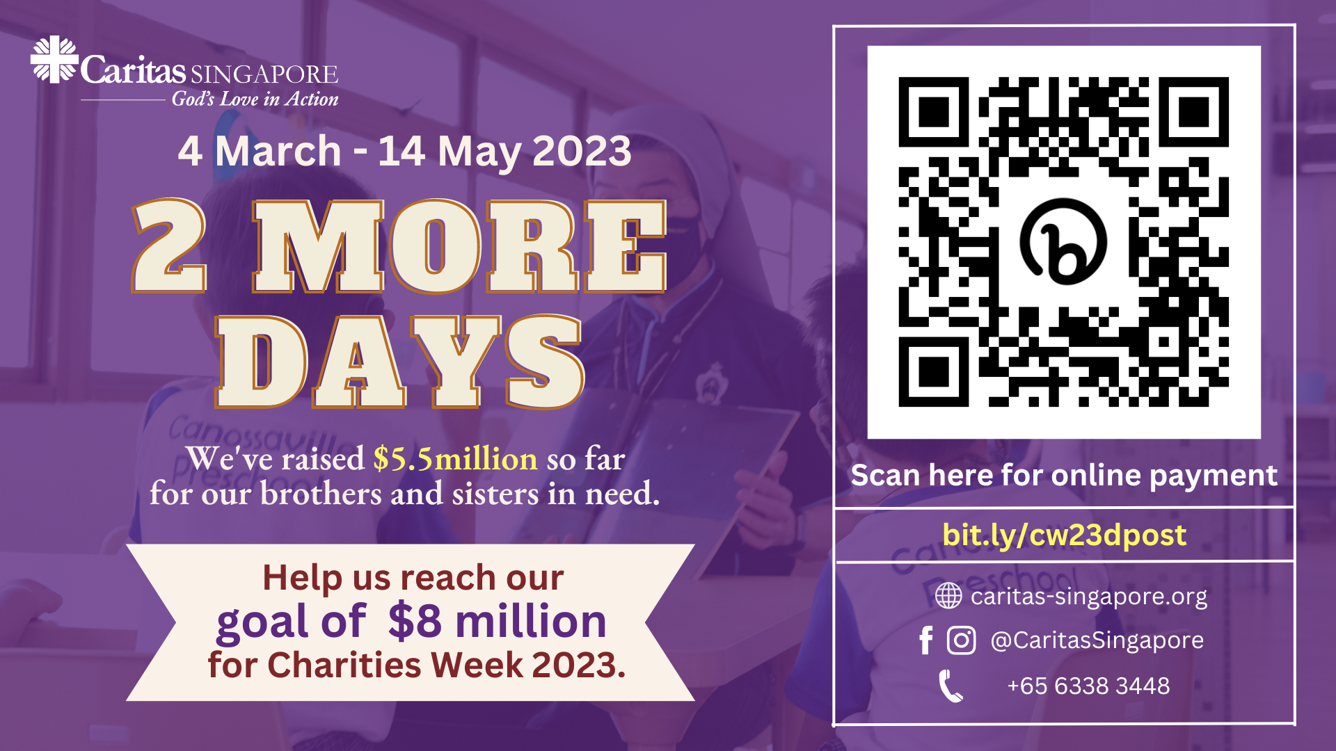 Final Appeal for Charities Week 2023 — Church of St Mary of the Angels ...