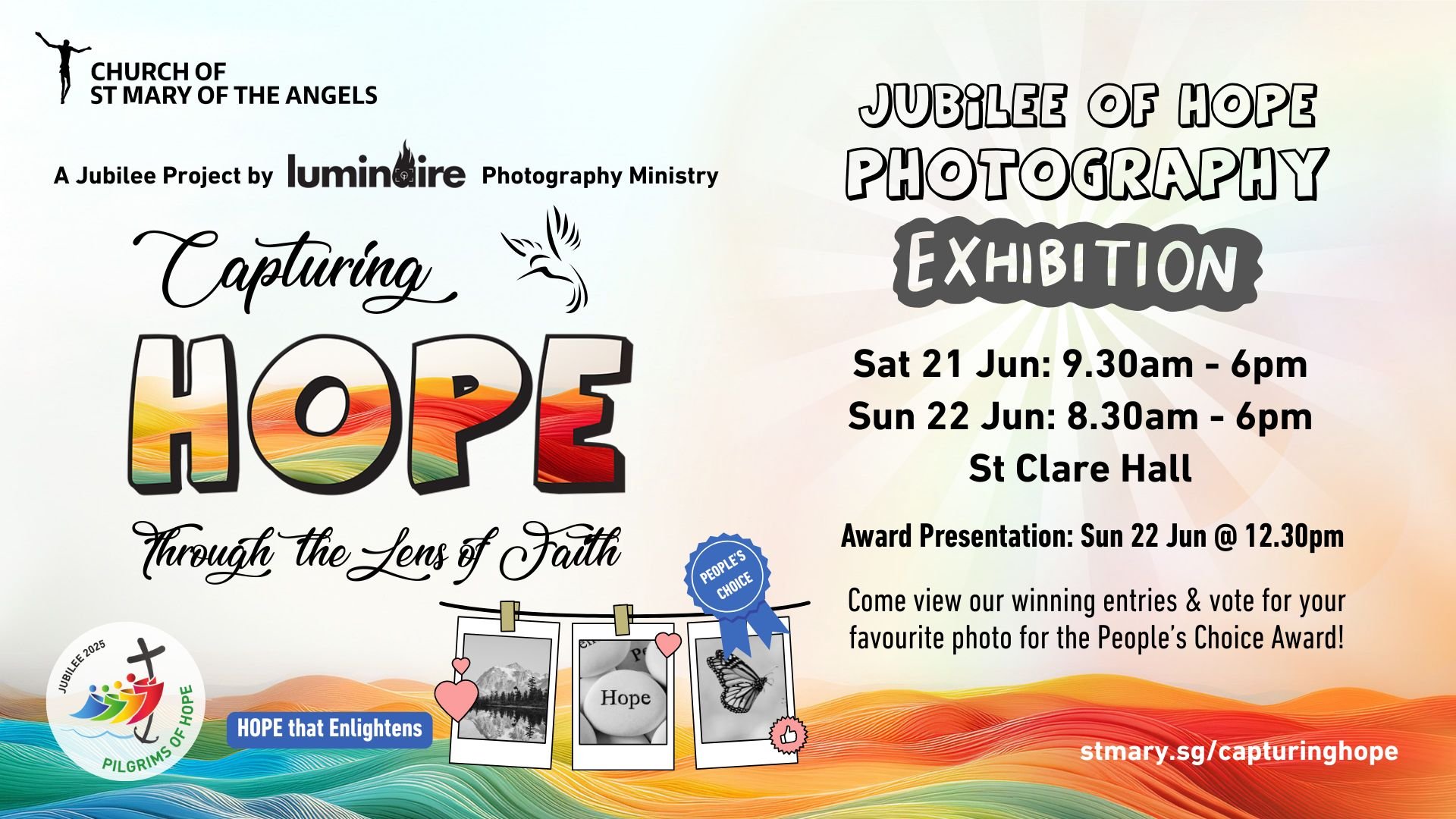 Jubilee of Hope Photography Exhibition — Church of St Mary of the ...