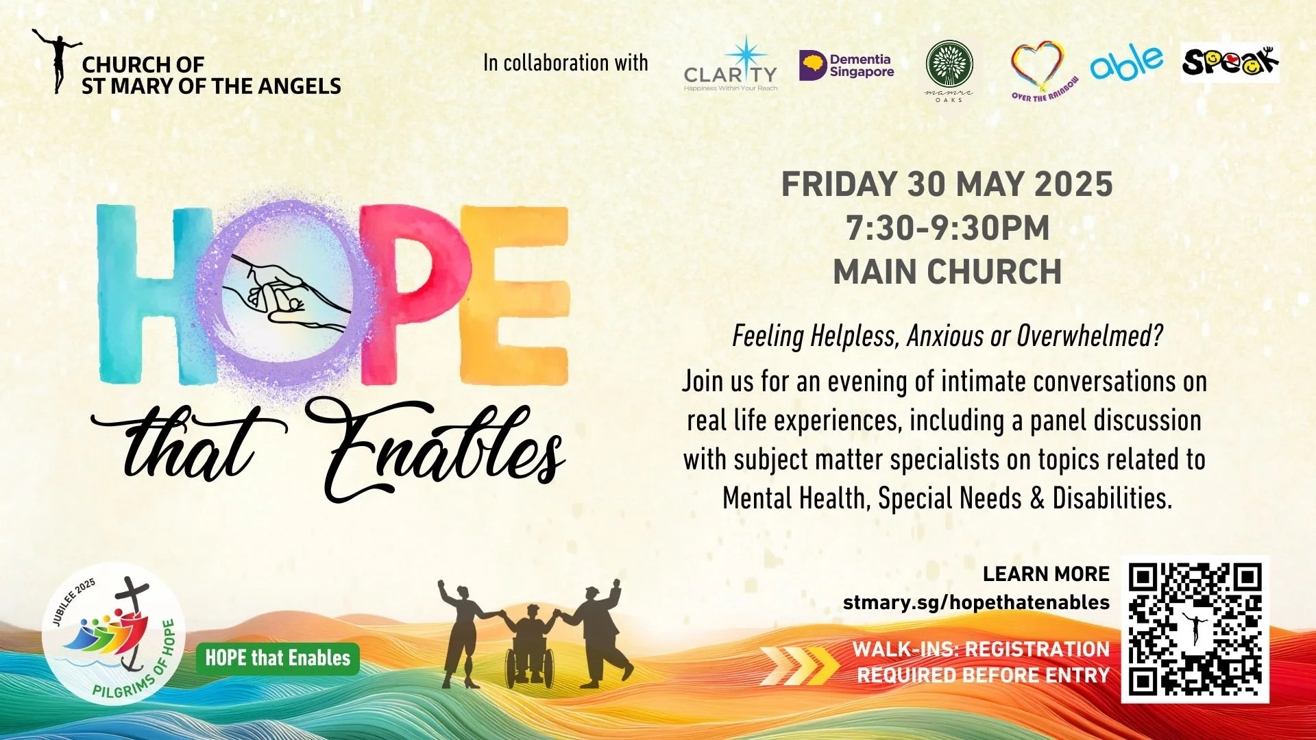 Jubilee 2025: Celebrating Hope that Enables — Church of St Mary of the ...