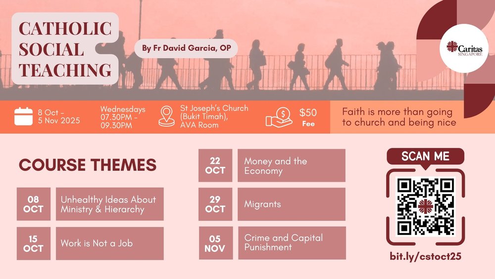 Catholic Social Teaching by Fr David Garcia, OP — Church of St Mary of ...