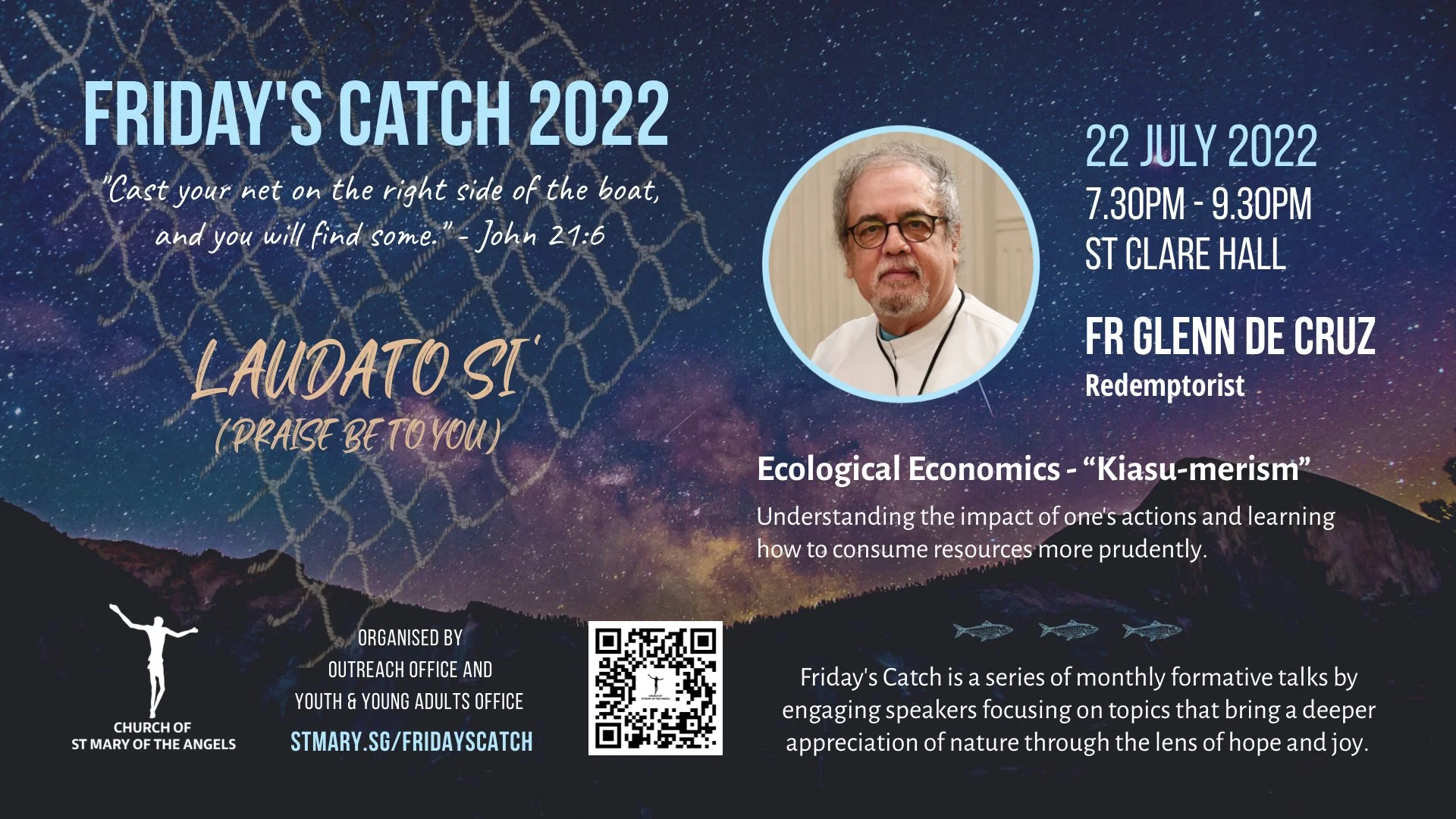 Friday’s Catch - 22 July — Church of St Mary of the Angels, Singapore