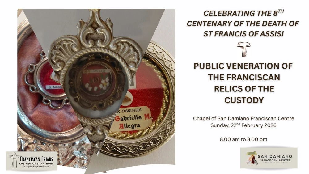Public Veneration of Franciscan Relics — Church of St Mary of the ...