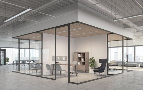 Teknion Architectural Walls — Team Office