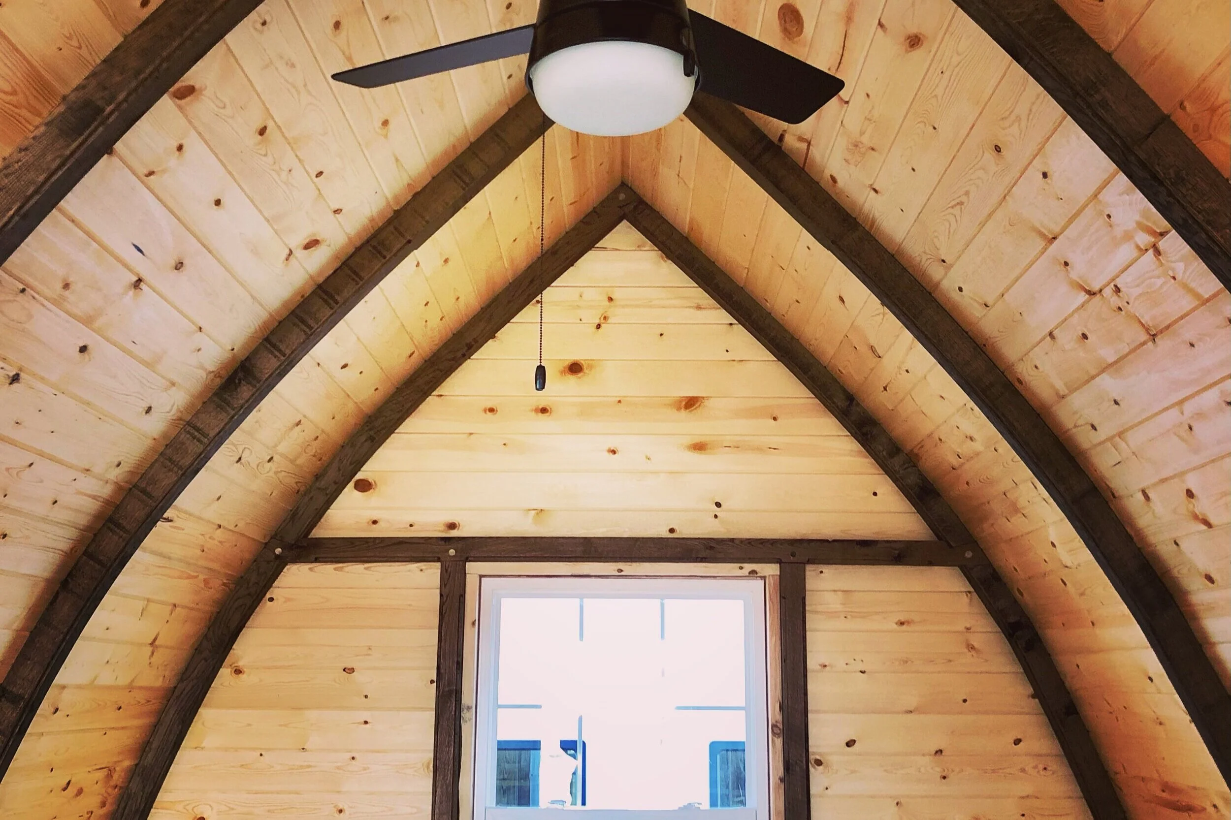 TIMBER ARCHED: A-FRAME CABIN, SAUNA