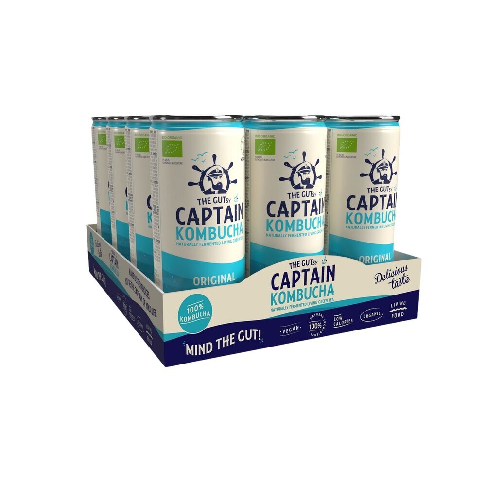 The GUTsy Captain Kombucha — percolate.