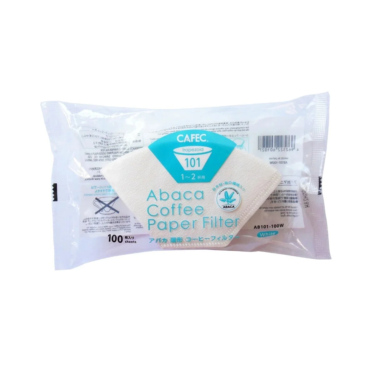 CAFEC ABACA Filter Paper — Percolate Coffee & Goods