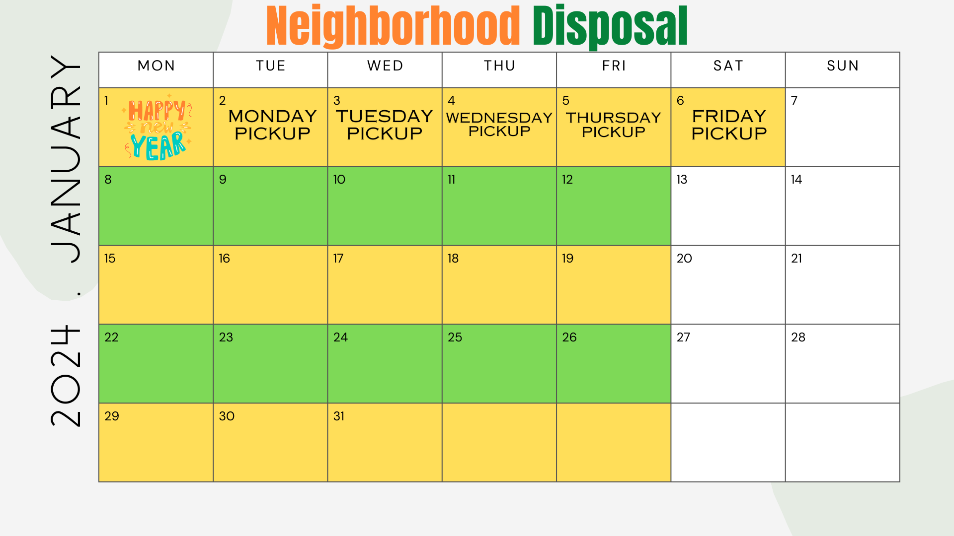 Recycling Info — Neighborhood Disposal VA