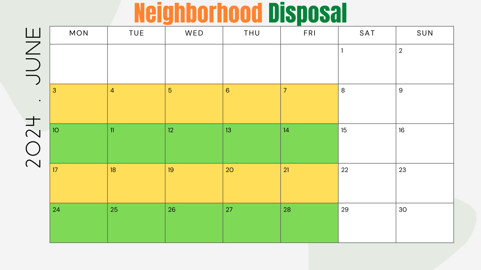 Recycling Info — Neighborhood Disposal VA