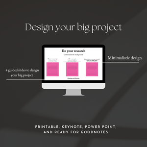 The Big Project Planner — martinamanca.com
