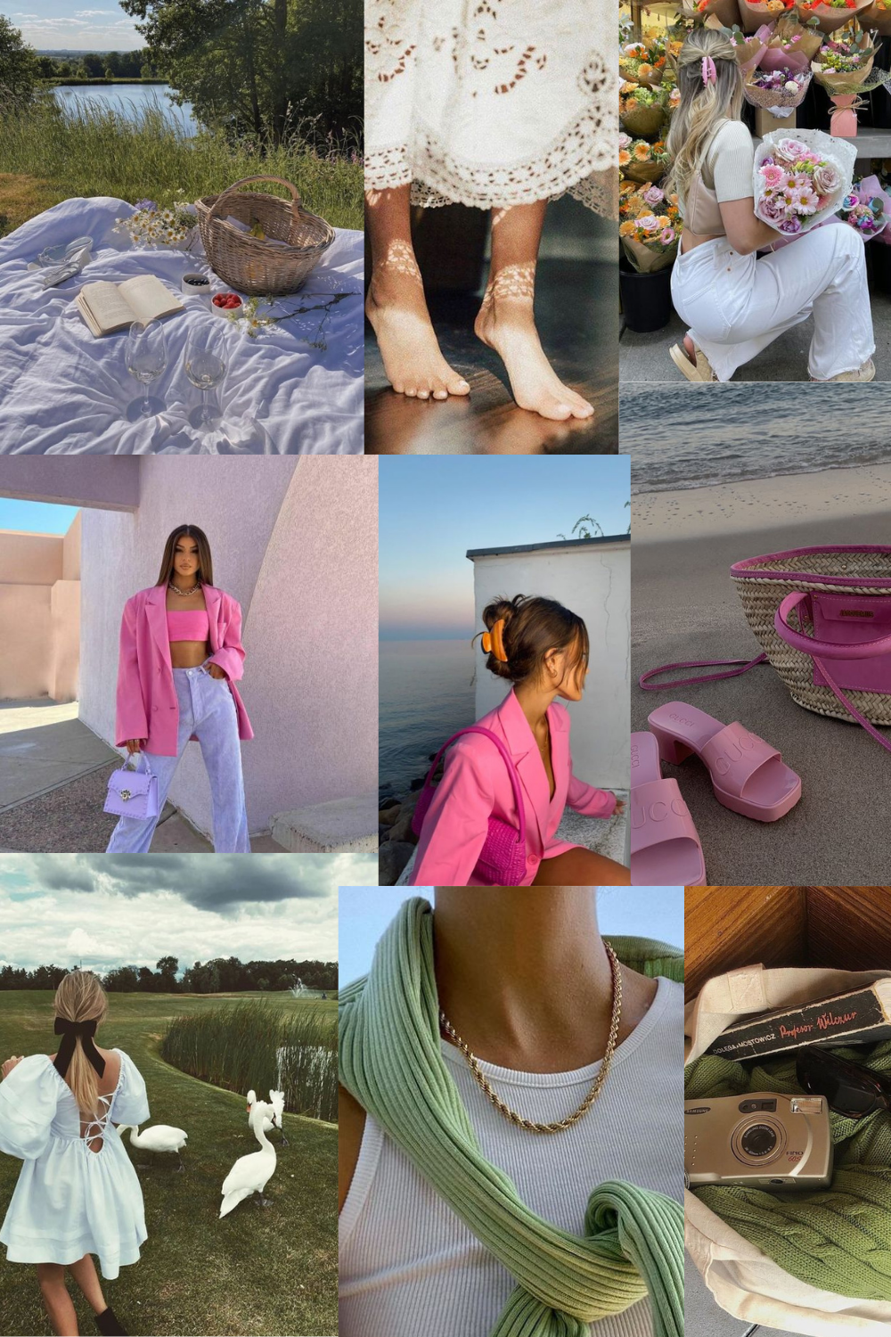 First day of spring: moodboard, wishlist, 3 transitional outfit ideas ...
