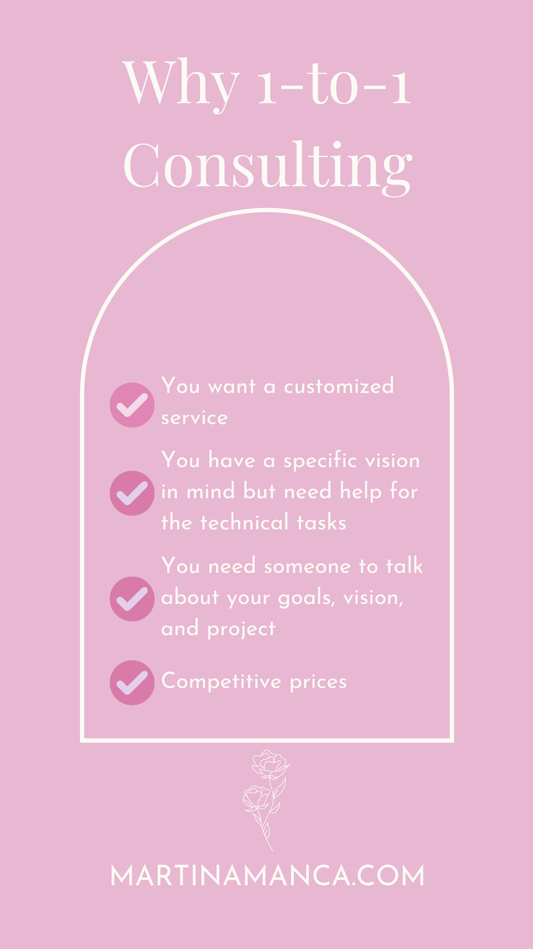 1-to-1 Consulting — martinamanca.com