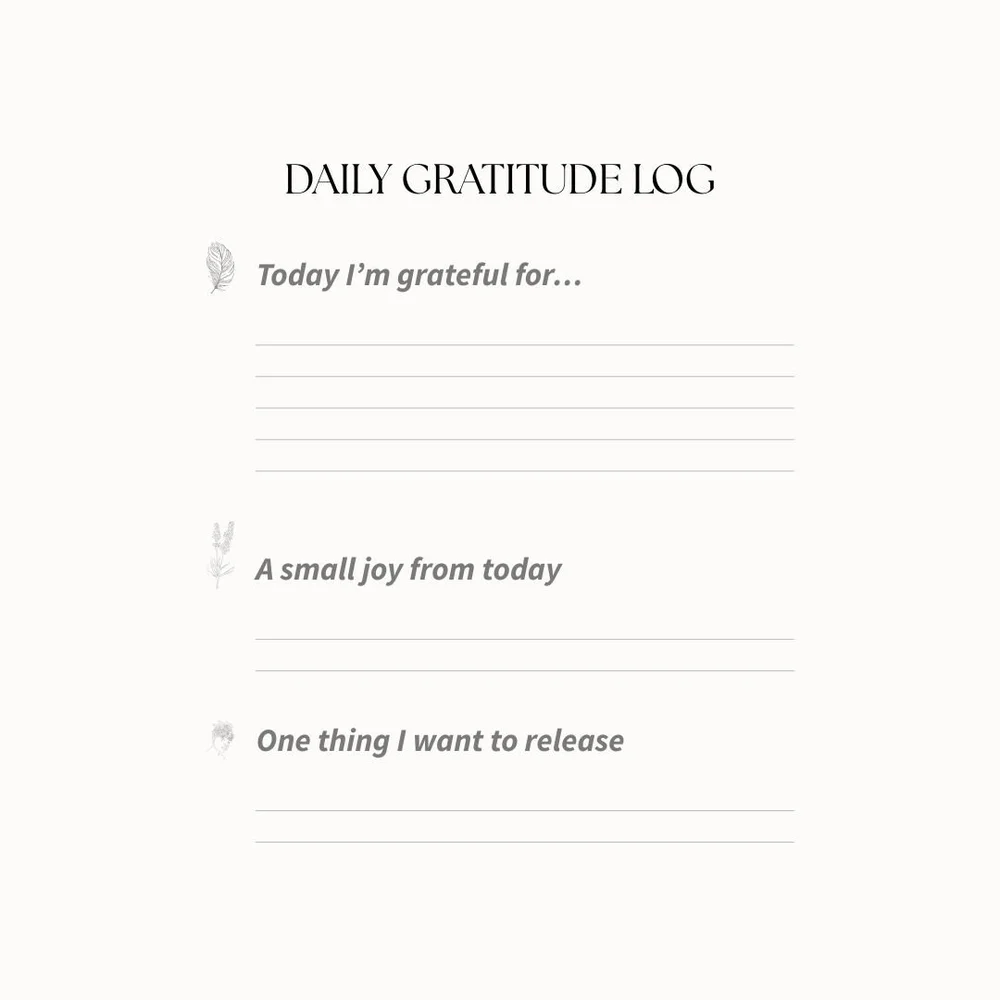 Daily gratitude printable — martinamanca.com
