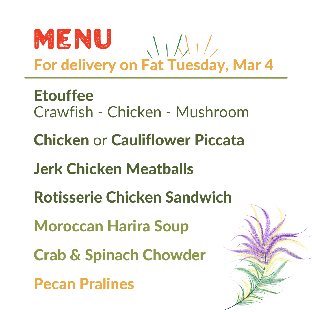 Past Menus — Lost Farm Meal Service