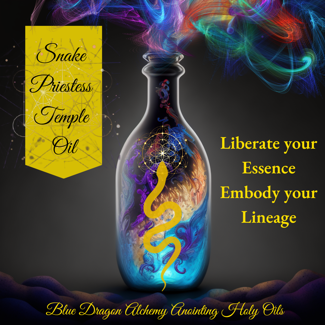 Snake Priestess Temple Oil — Blue Dragon Alchemy