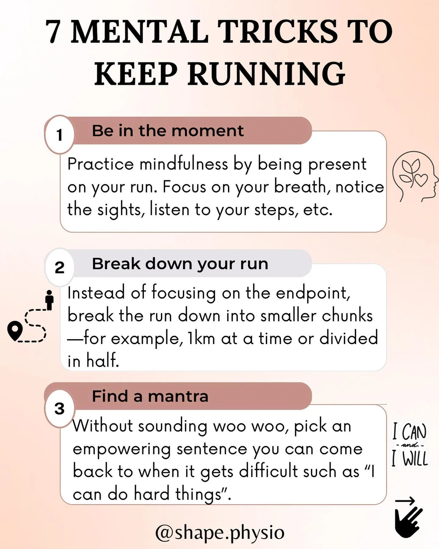 7 Mental Tricks to Help You Run Longer — Shape Physio