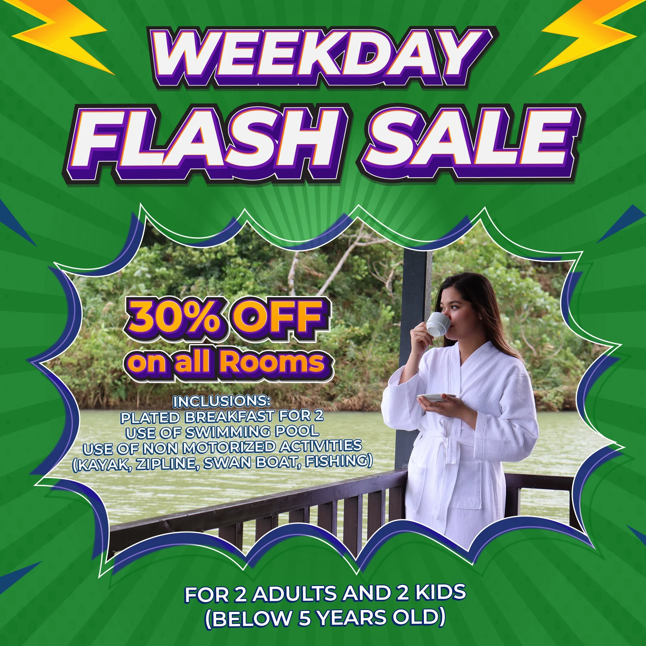 PROMOTIONS — Mountain Lake Resort