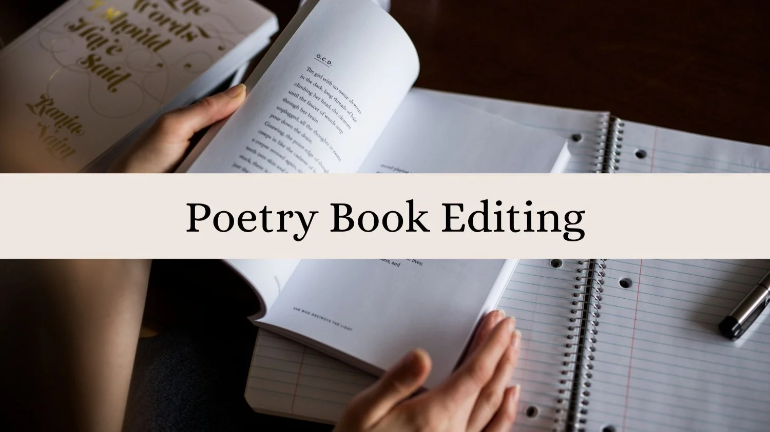How I self published my poetry book | 5 step guide — Rachel H | Poetry