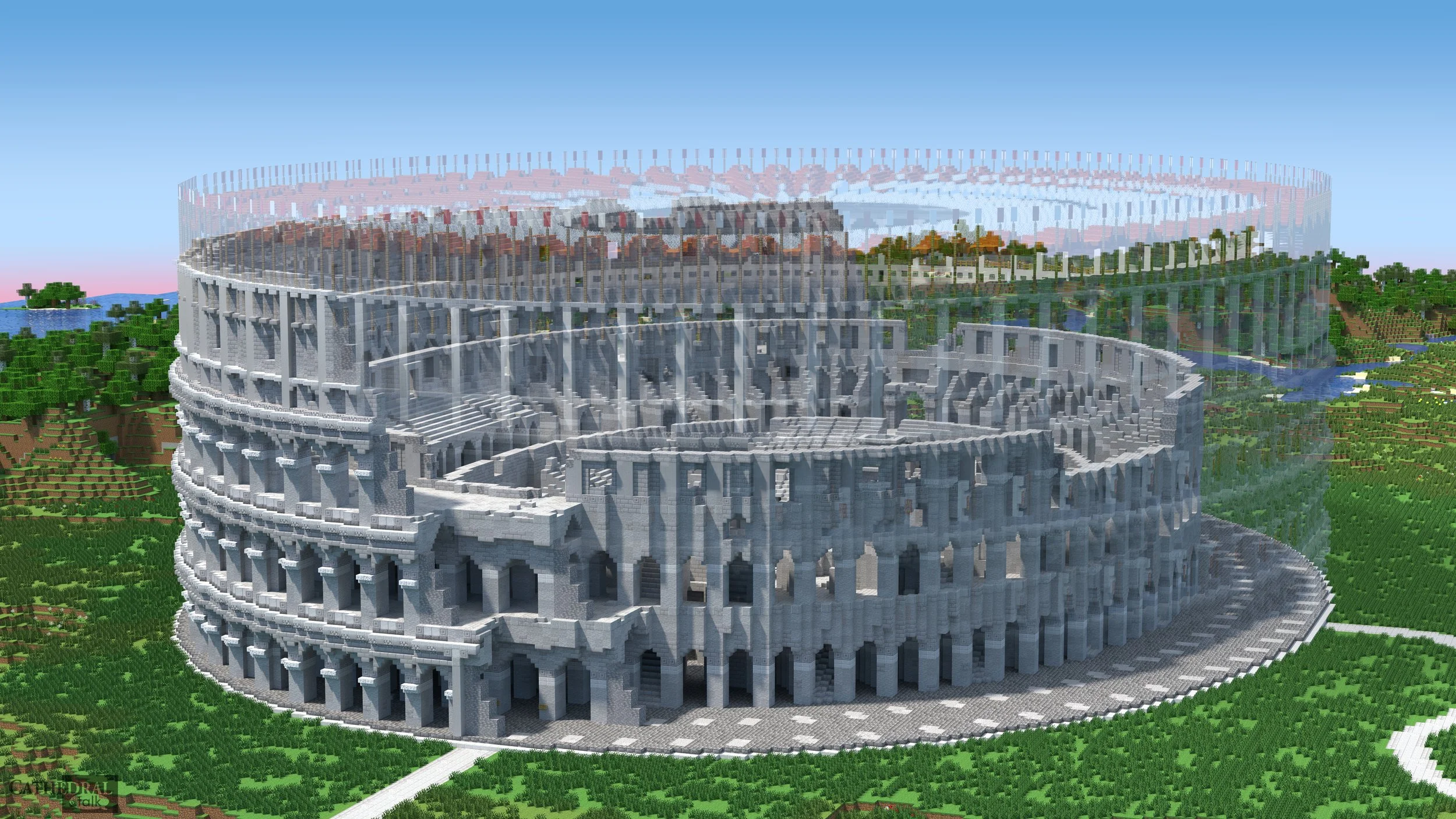 Roman Colosseum Minecraft