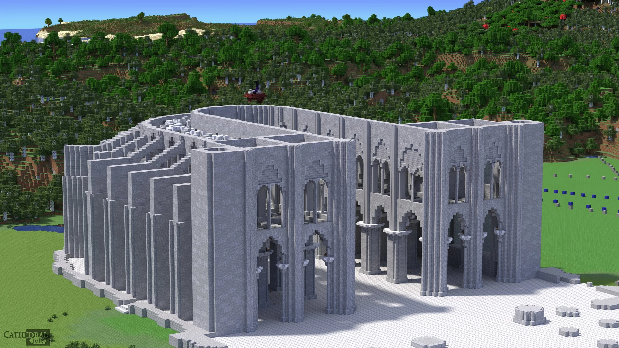 Flying Buttress Minecraft