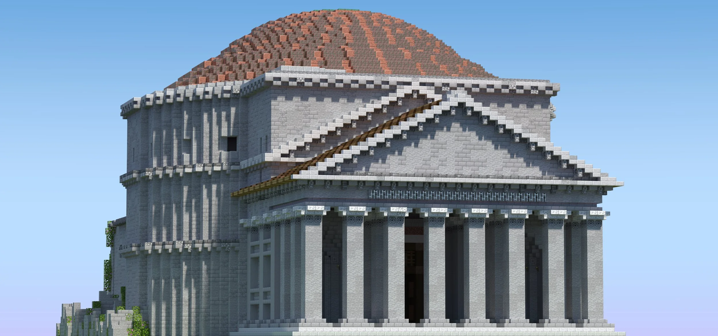Parthenon Minecraft Blueprint