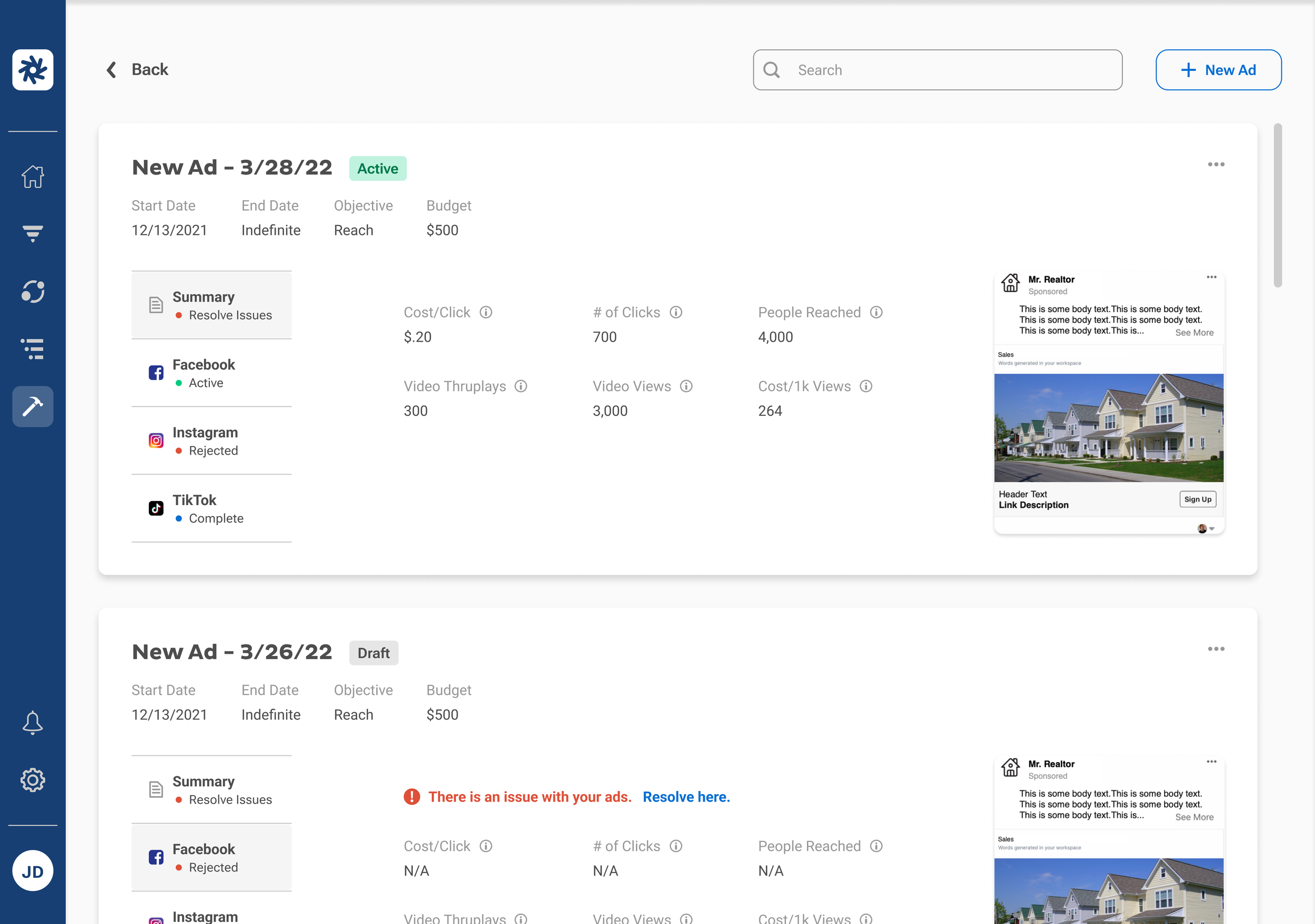 Ad Builder — Andrew Jefferies