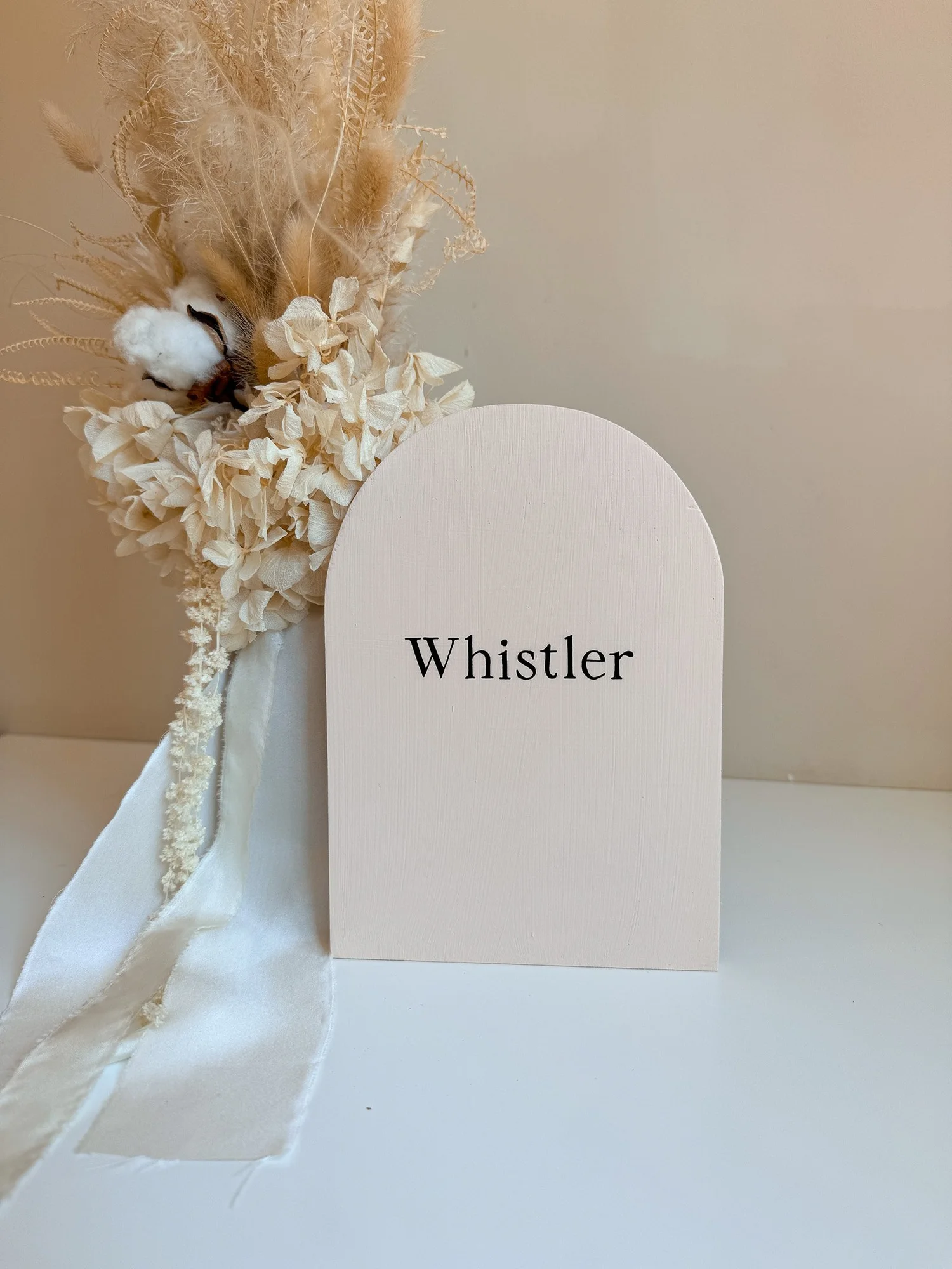 Hand Painted Wedding Table Numbers — Bewilderly