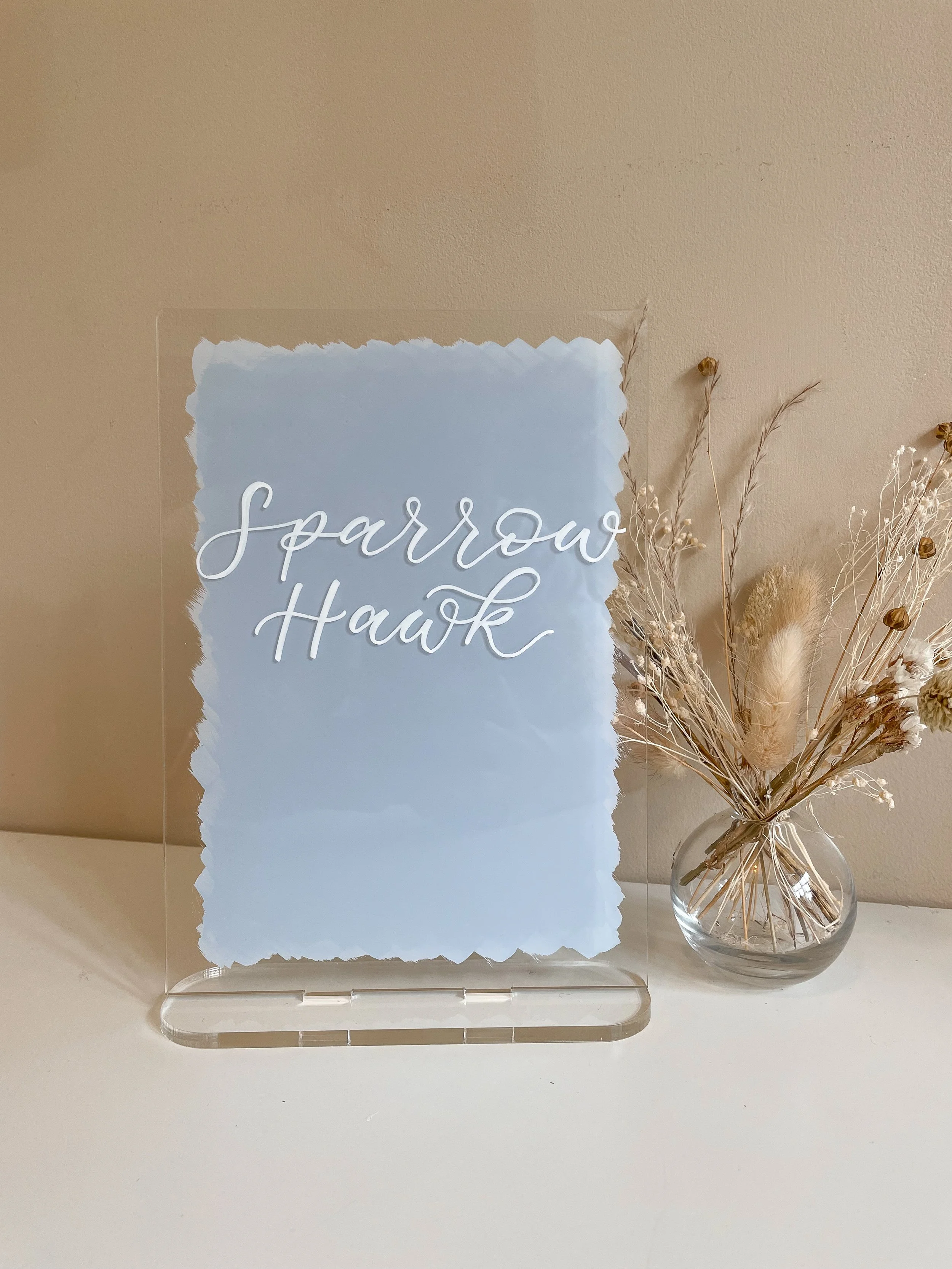 Hand Painted Wedding Table Numbers — Bewilderly