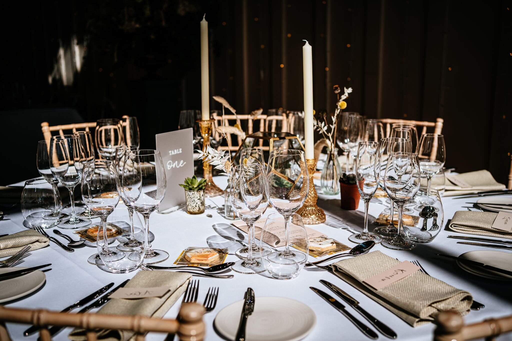 Hand Painted Wedding Table Numbers — Bewilderly