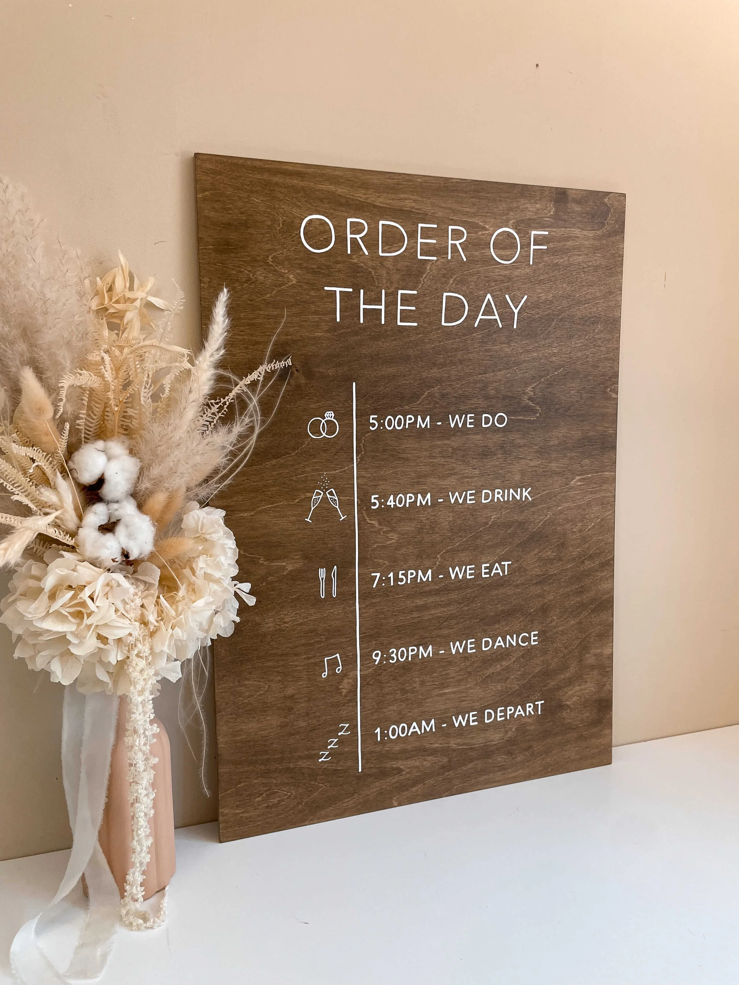 Hand painted Order of the Day Signs | Bewilderly — Bewilderly
