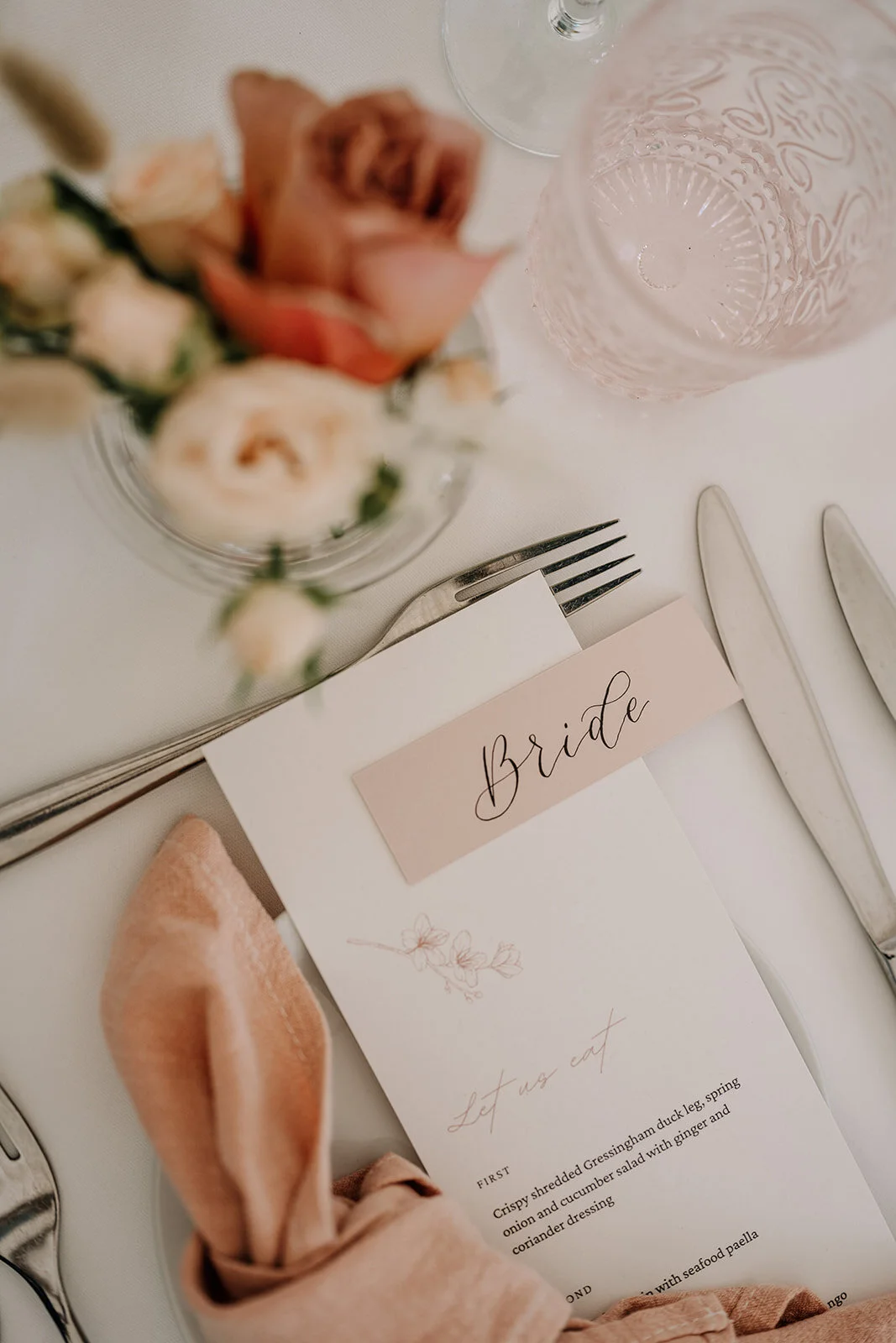 Handwritten, beautiful place cards | Bewilderly — Bewilderly