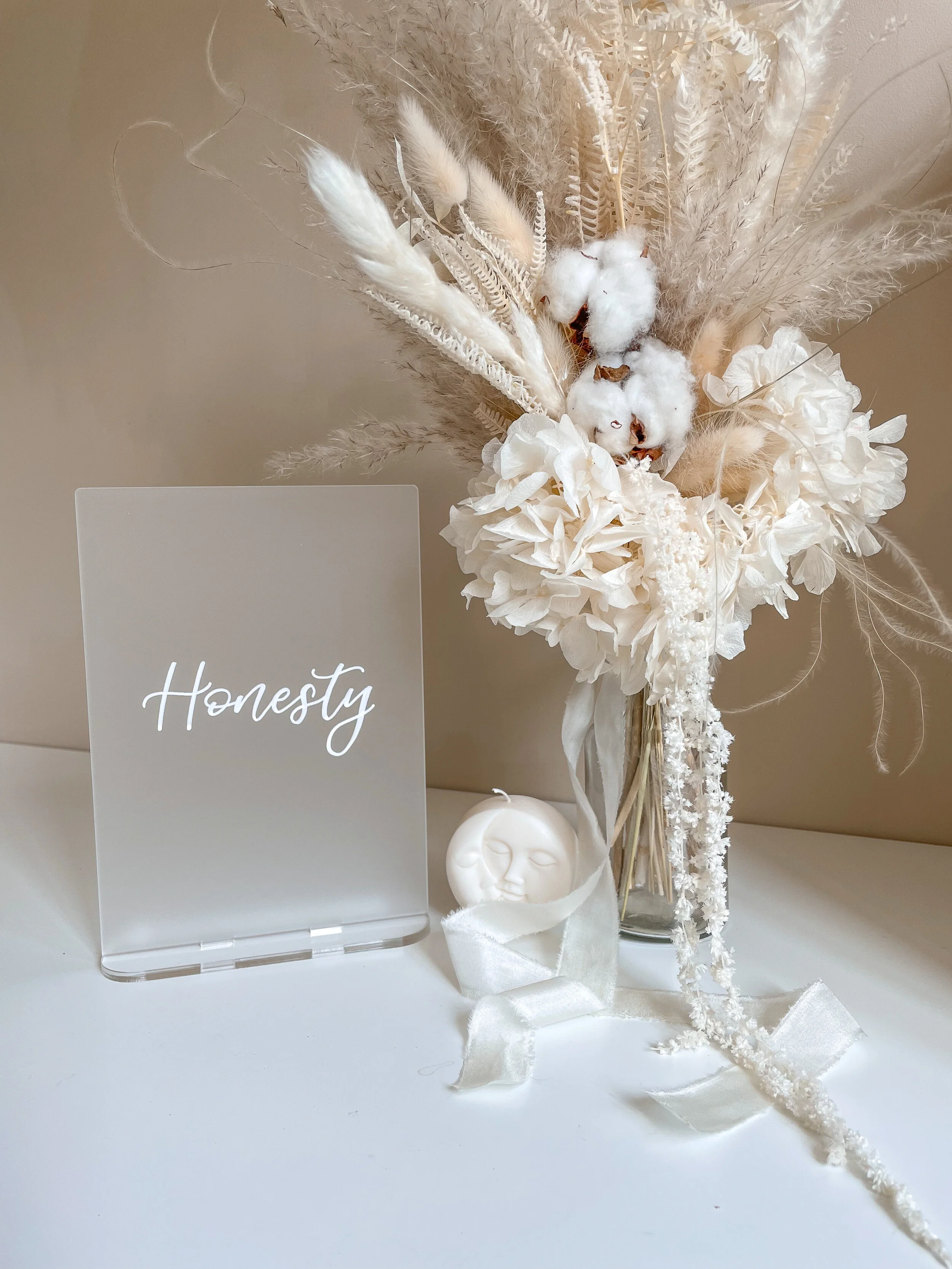 Hand Painted Wedding Table Numbers — Bewilderly