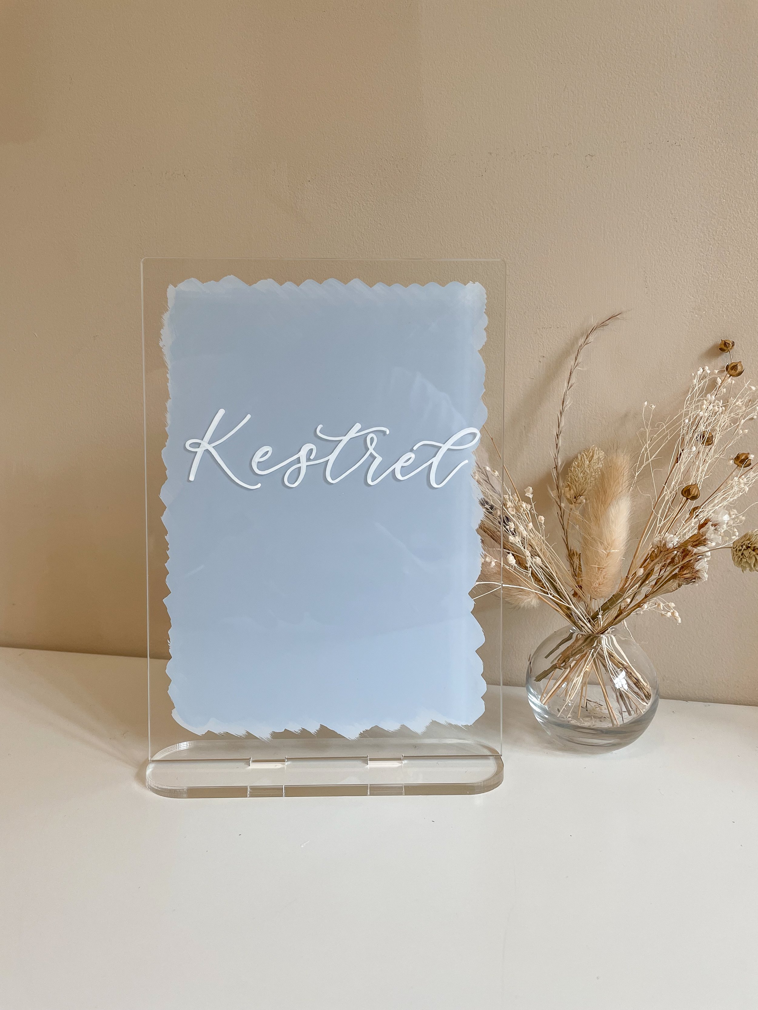 Hand Painted Wedding Table Numbers — Bewilderly