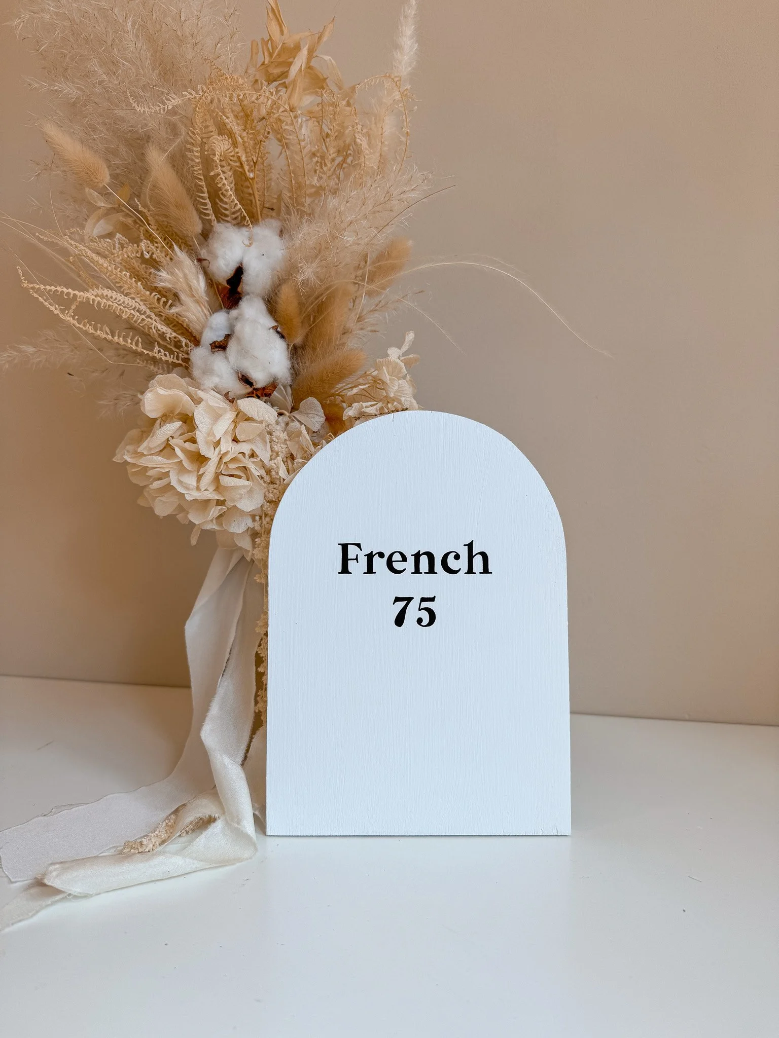 Hand Painted Wedding Table Numbers — Bewilderly