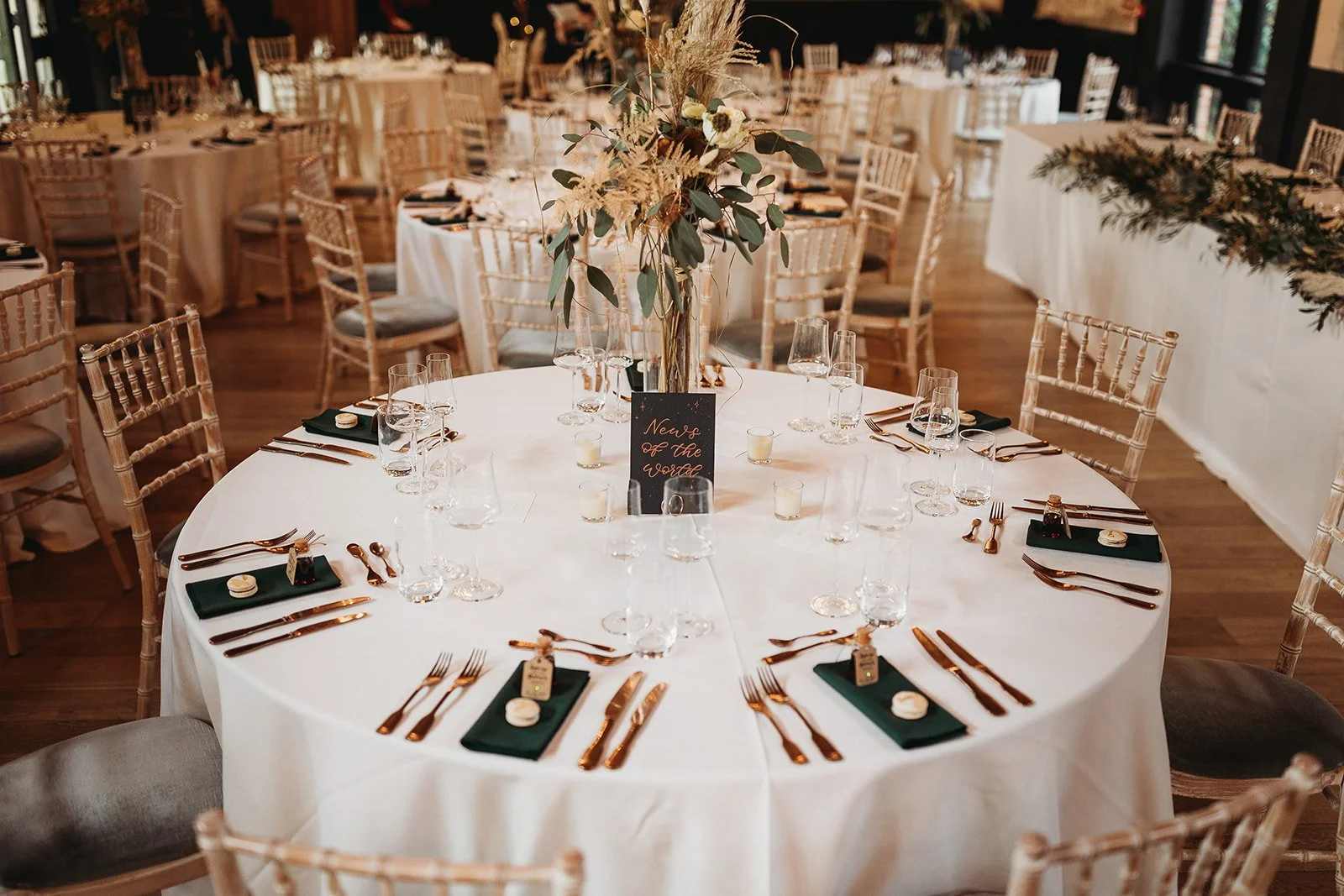 Hand Painted Wedding Table Numbers — Bewilderly