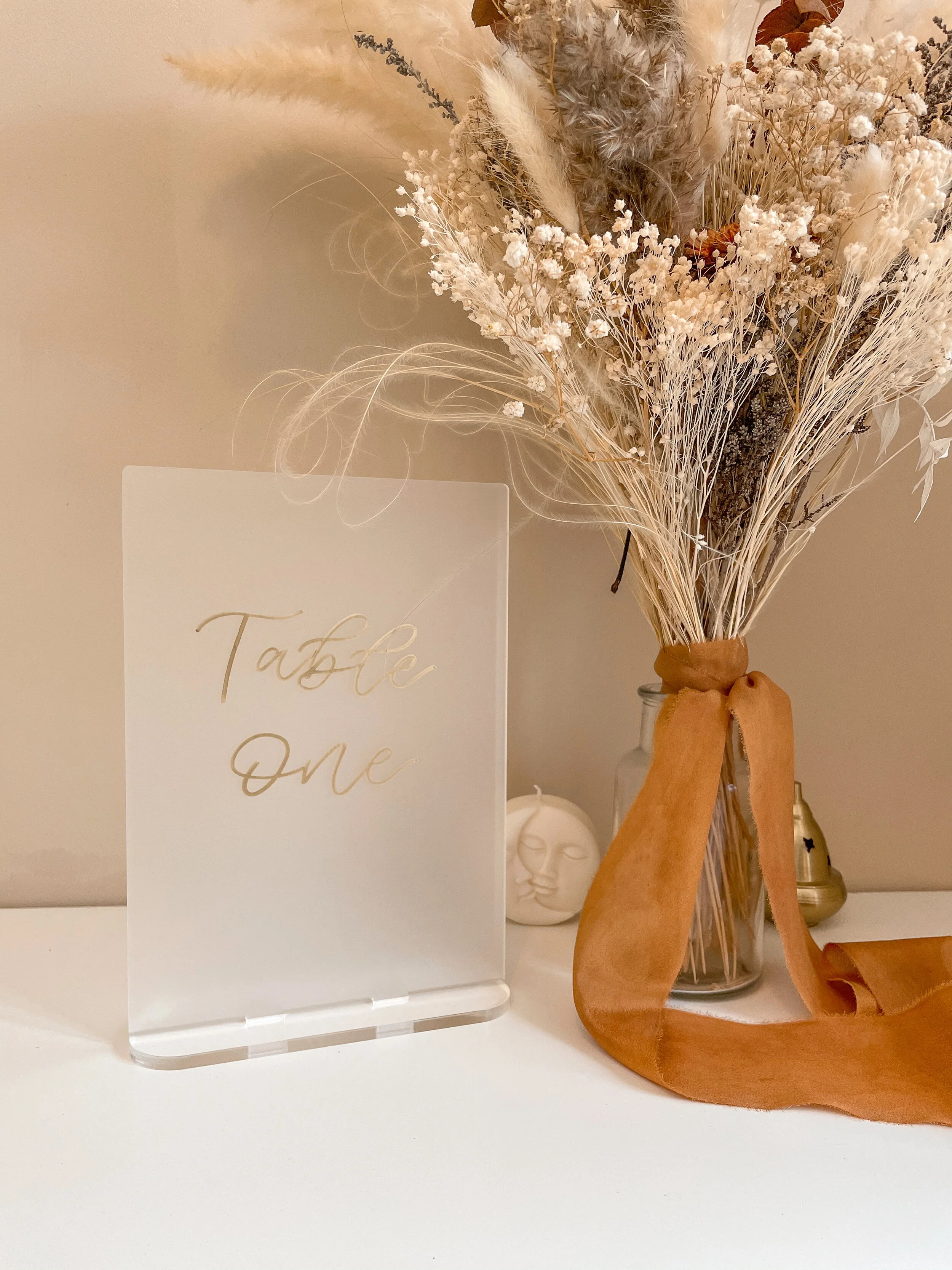 Hand Painted Wedding Table Numbers — Bewilderly