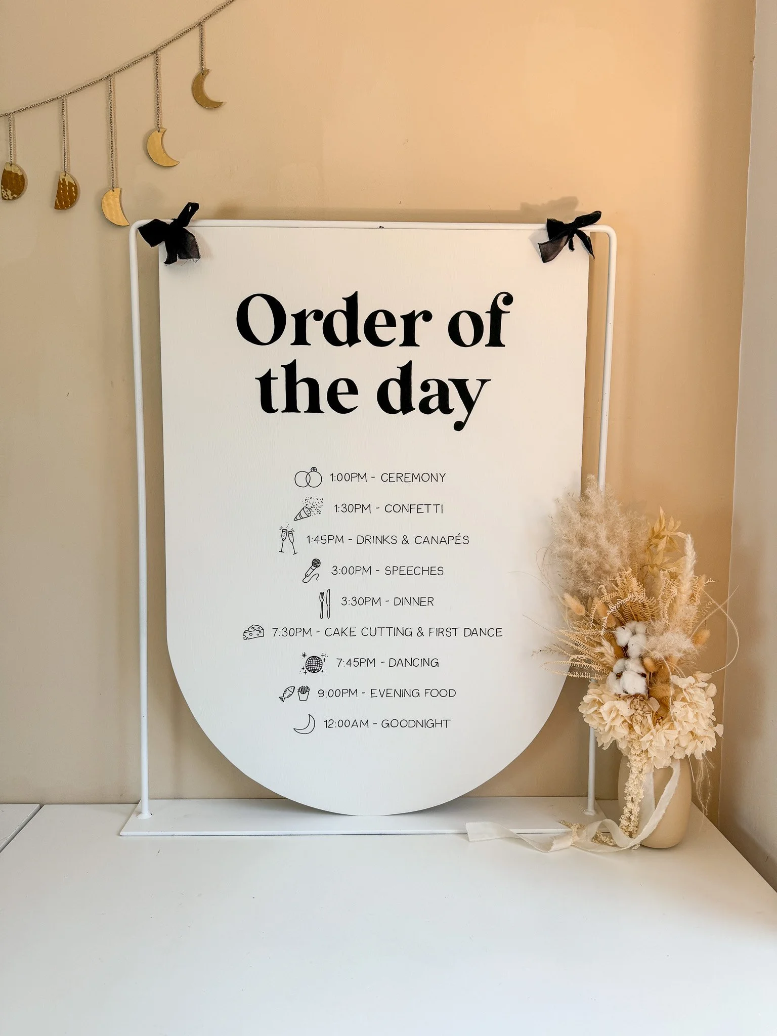 Hand painted Order of the Day Signs | Bewilderly — Bewilderly