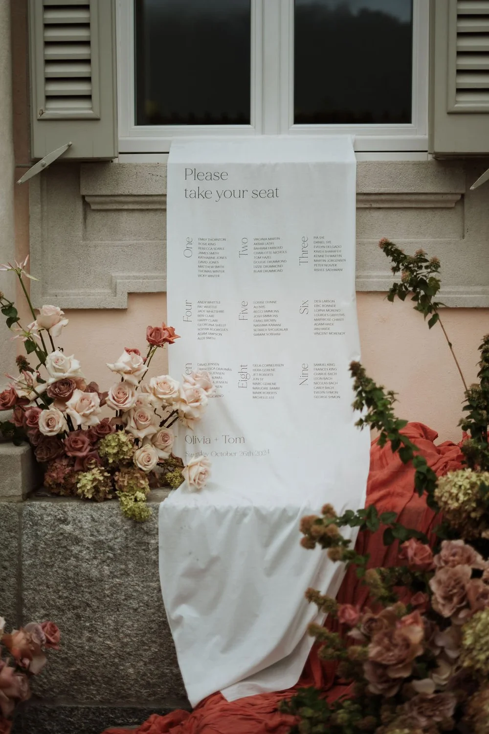 Hand-painted Table Plans for Stylish Weddings | Bewilderly — Bewilderly