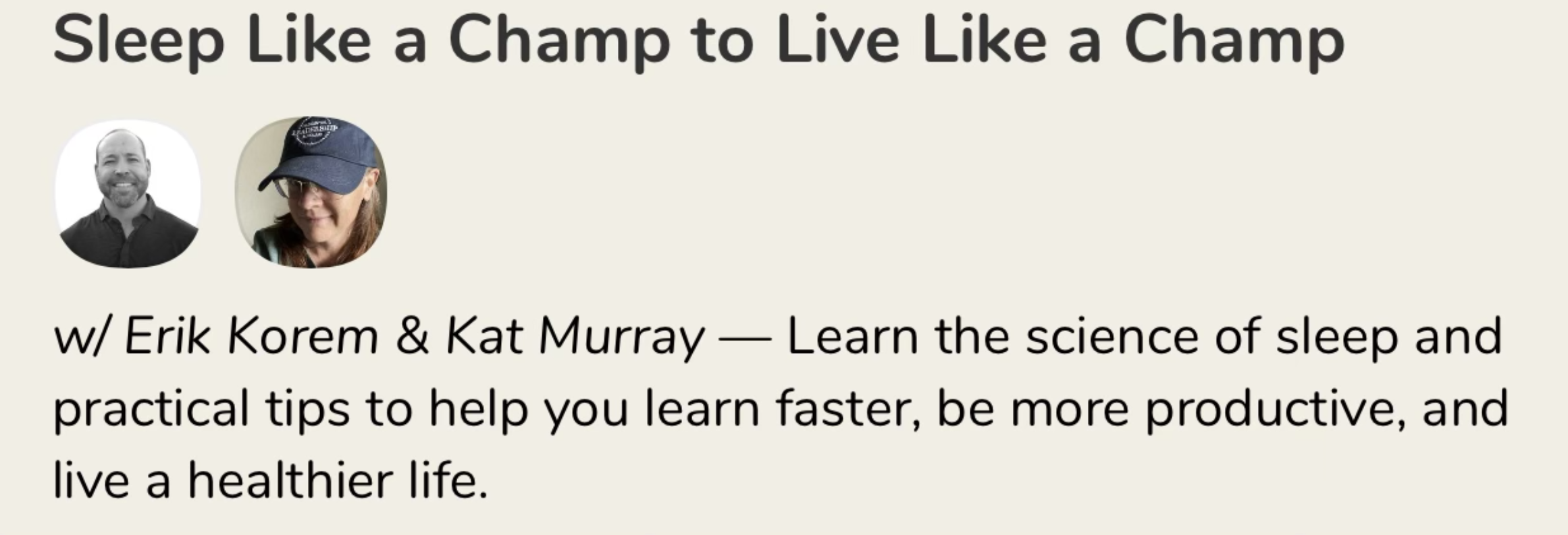 General 6 — Erik Korem