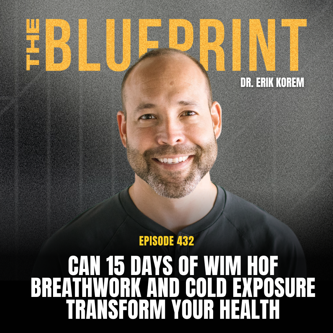 Ep. 432 | Can 15 Days of Wim Hof Breathwork and Cold Exposure Transform Your Health — Erik Korem