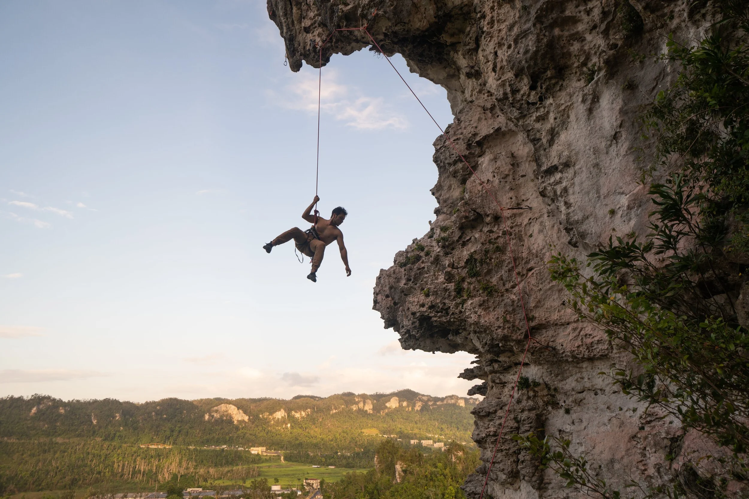 rock climbing in Puerto Rico