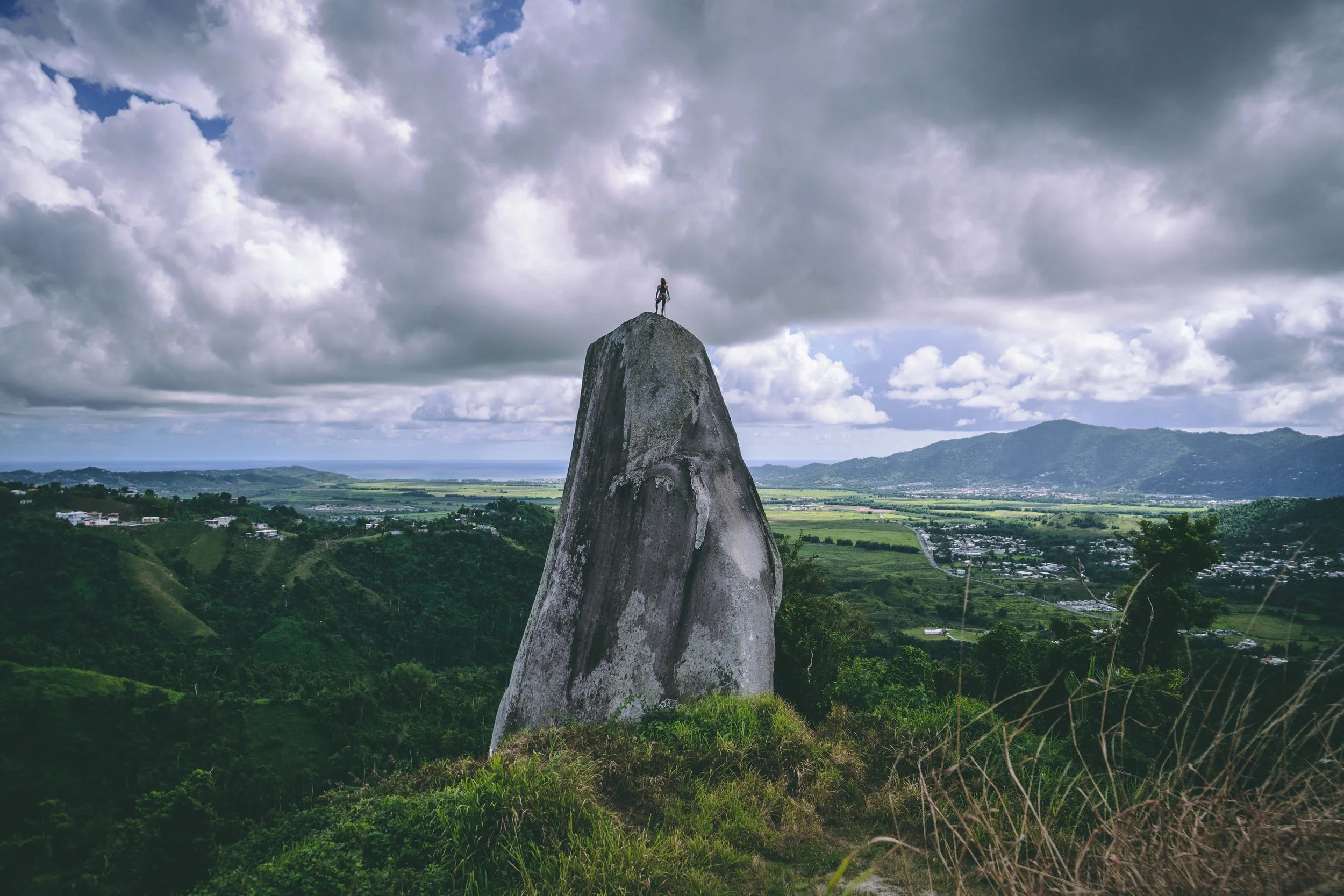 Rock climbing in Puerto Rico