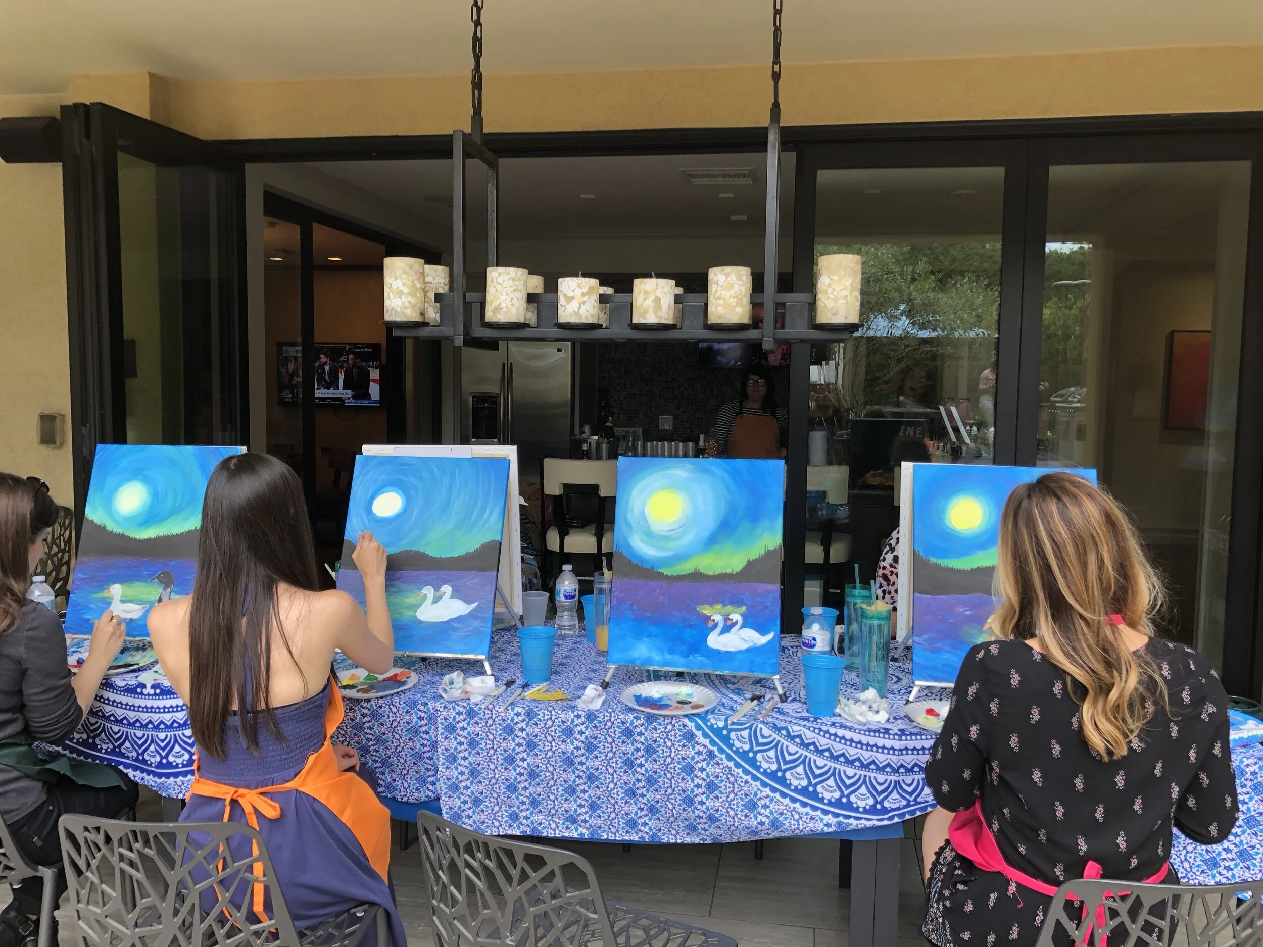 Private Painting Classes in Los Angeles, CA — The Artsy Backyard