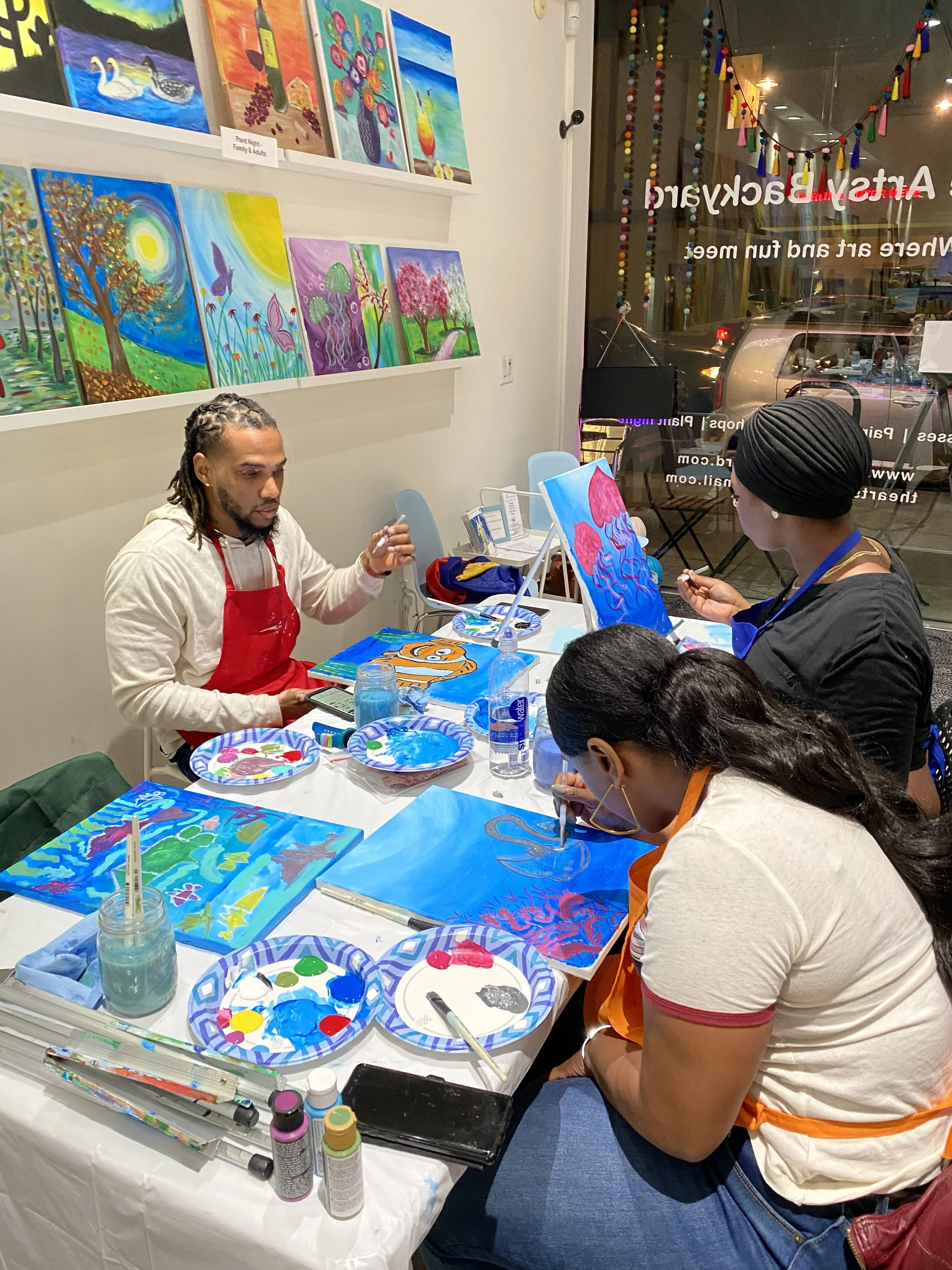Private Painting Classes in Los Angeles, CA — The Artsy Backyard