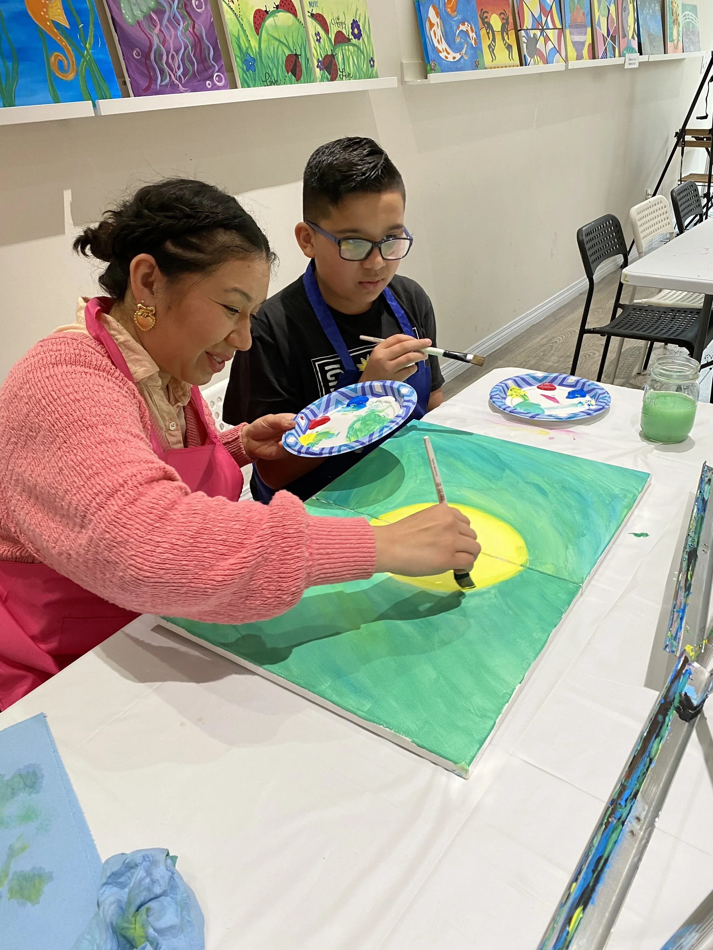 Private Painting Classes in Los Angeles, CA — The Artsy Backyard